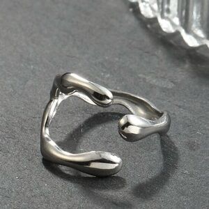 Jewelry | Melting Metal Dripping Droplet Blood Liquid Water Goth Edgy ...